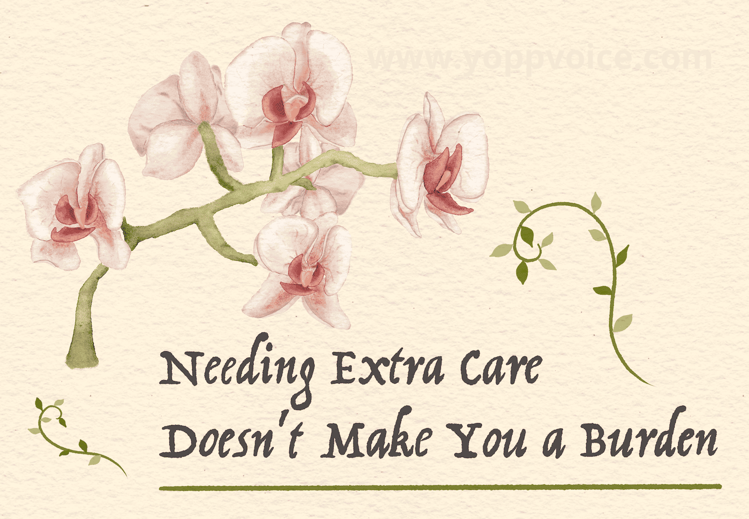 “Needing Extra Care Doesn’t Make You a Burden” Got a Glow-up! | Yopp